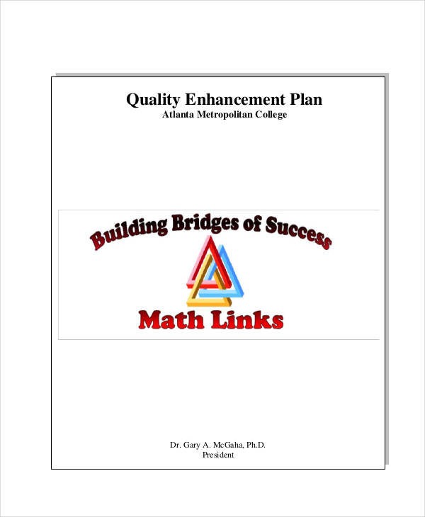 Quality Plan - 27+ Examples, Format, Pdf | Examples