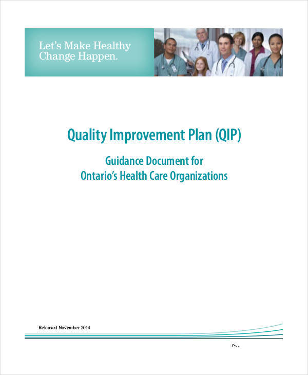 Quality Plan - 27+ Examples, Format, Pdf | Examples