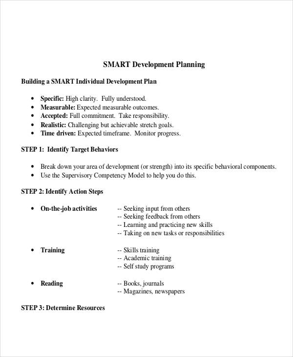 Individual Development Plan - 18+ Examples, Format, Pdf | Examples