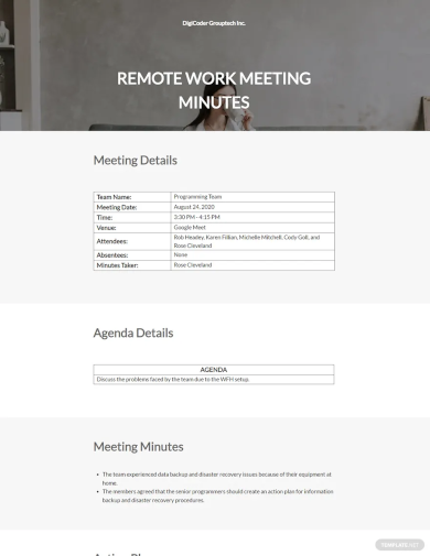 Meeting Memo - 33+ Examples, Format, Pdf | Examples