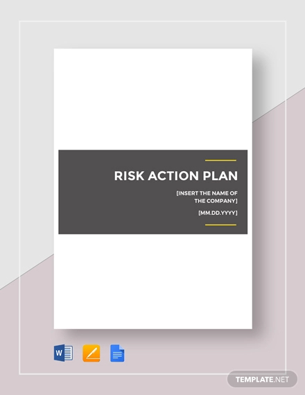 Risk Plan - 31+ Examples, Format, Pdf | Examples