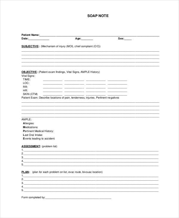 Note Examples - 28+ Templates in PDF | DOC | Examples