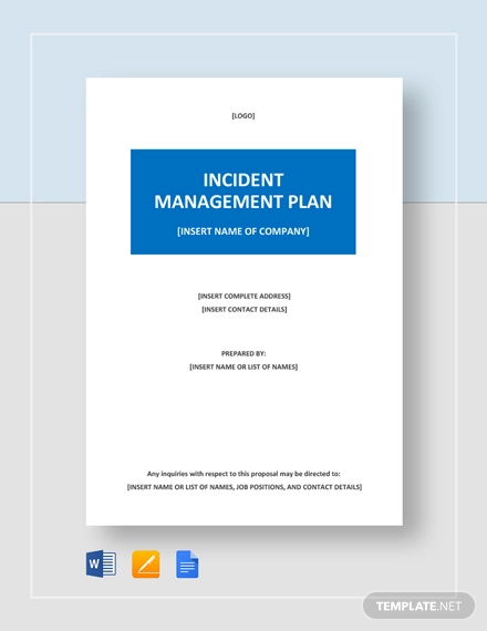 Management Plan Examples 57 In PDF MS Word Pages Google Docs Examples