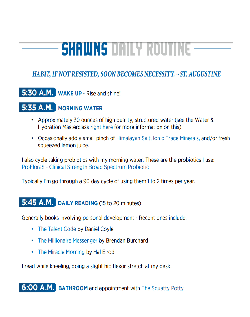 Schedule in PDf - 36+ Examples, Format, Sample | Examples