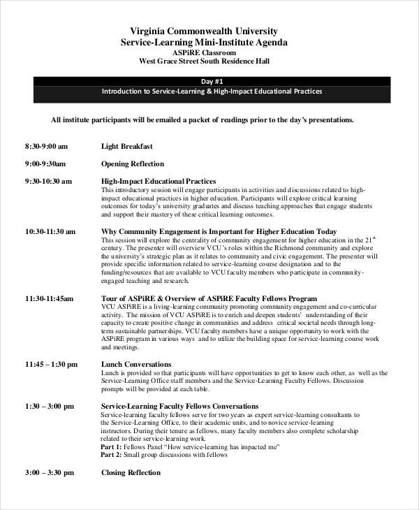 Learning Agenda 4 Examples Format Pdf Examples
