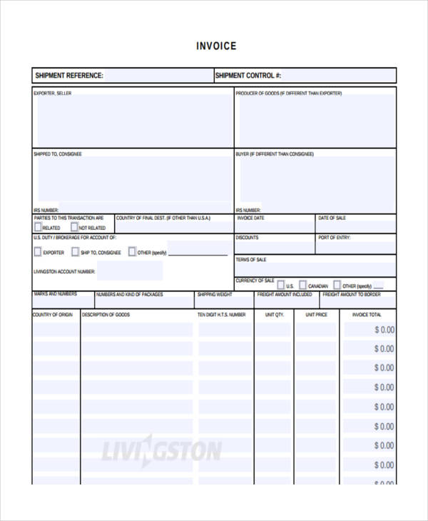 Business Invoice - 19+ Examples, Format, Pdf | Examples