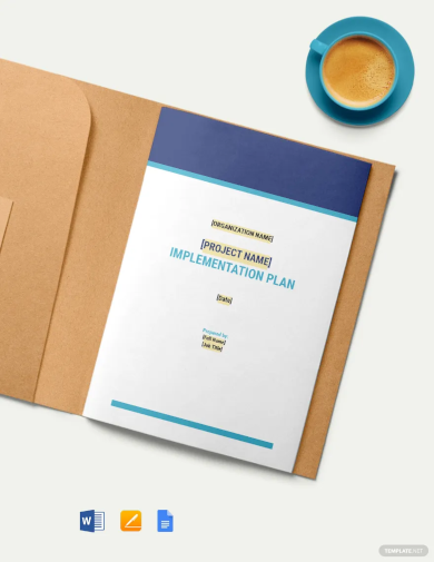 Implementation Plan - 69+ Examples, Format, Pdf | Examples