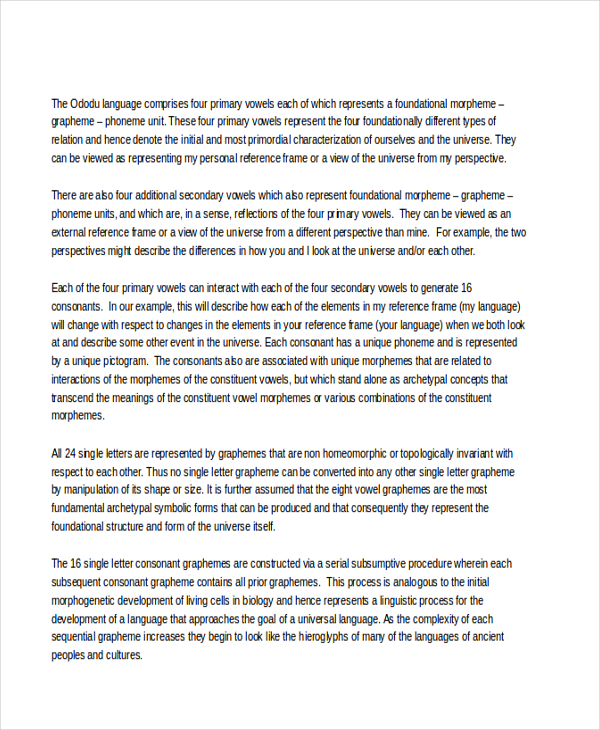 Summary Writing Examples 10 Samples In PDF DOC Examples