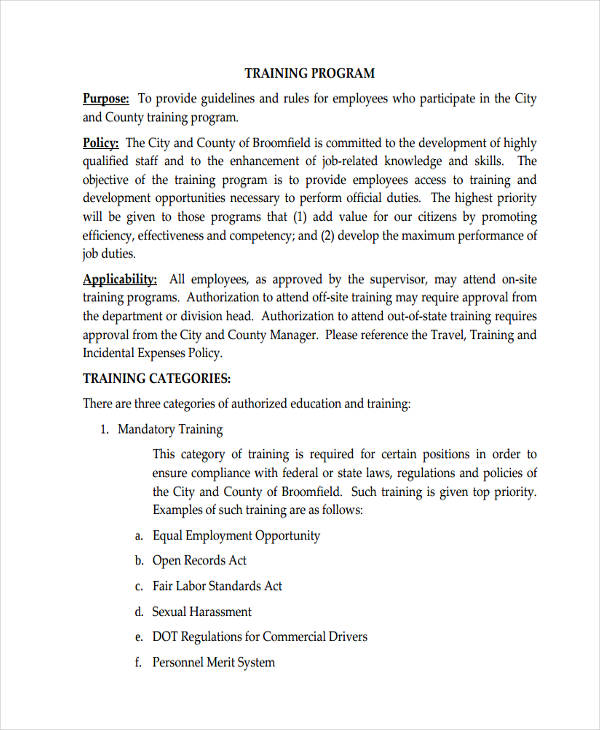  Employee Development Program Example Top 5 Examples Of Training And