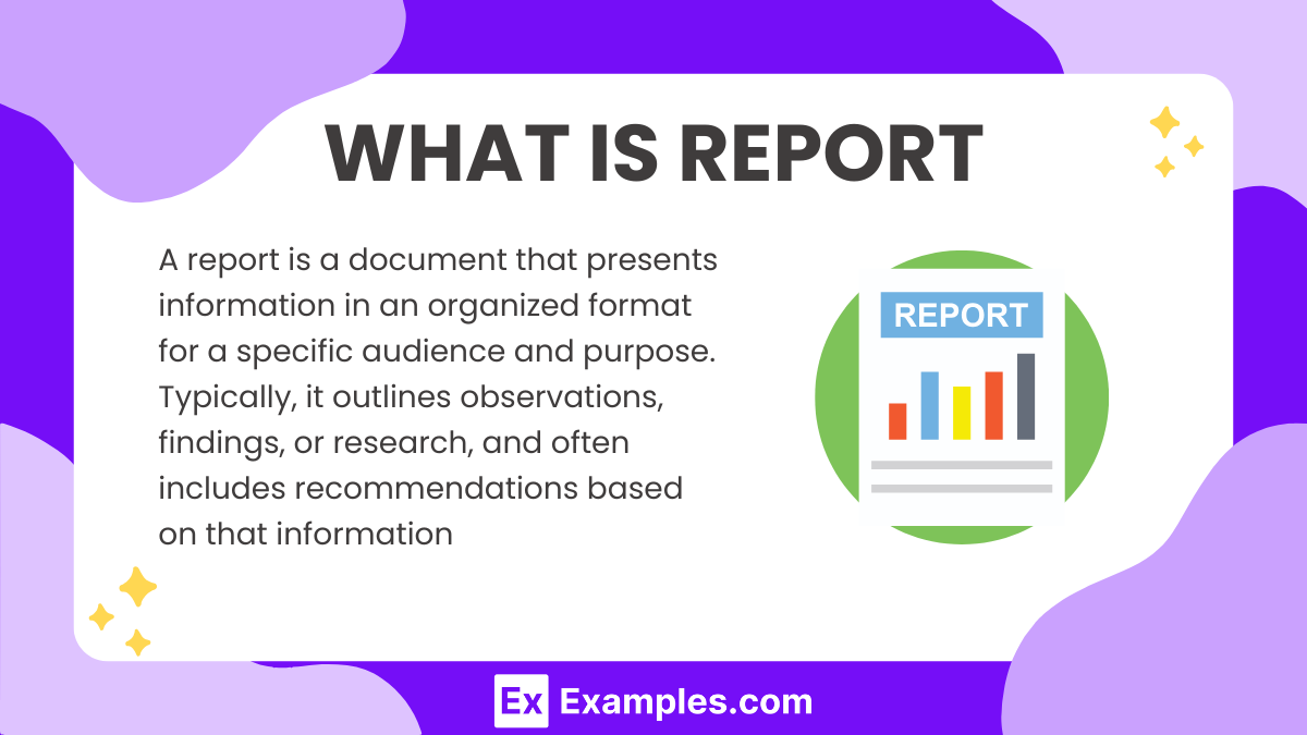 Report - 25+ Examples, Format, Types, How to Write, Tips, Guidelines, PDF