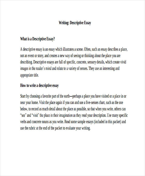 DESCRIPTIVE ESSAY EXAMPLE ABOUT A PICTURE Fyozihe1985 Site