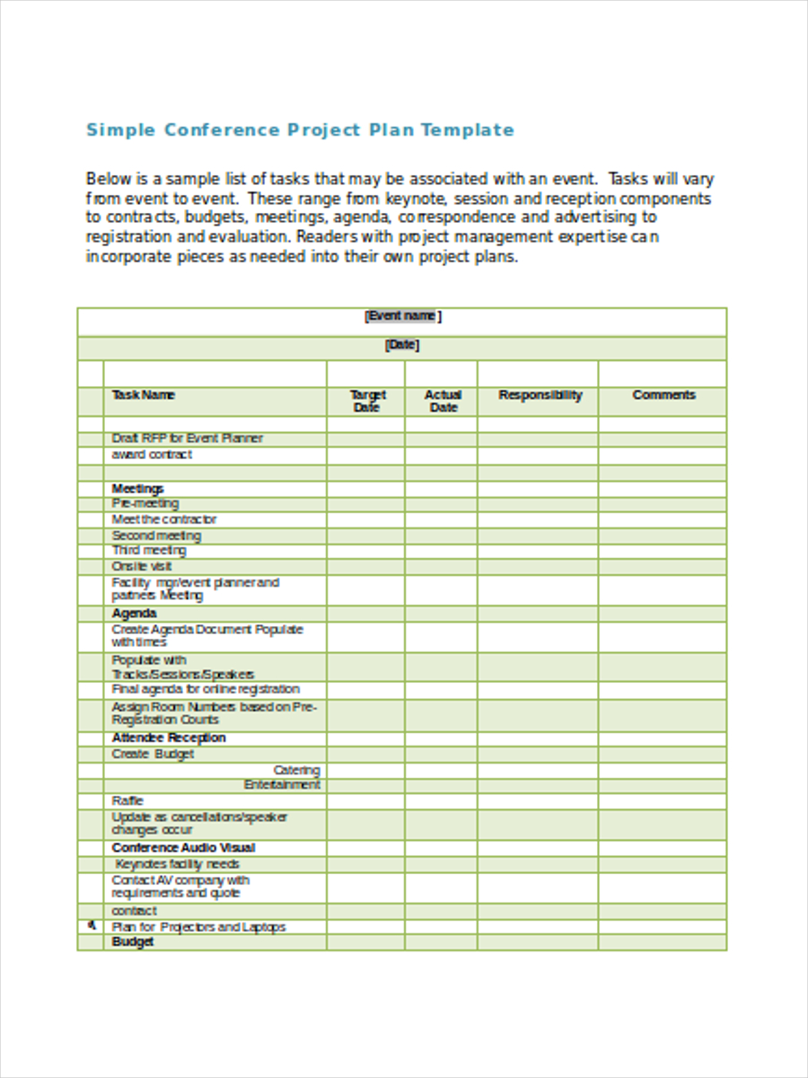 Conference Schedule 10 Examples Format Pdf Examples
