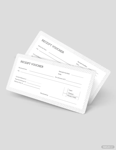 Receipt Voucher - 8+ Examples, Format, Pdf | Examples