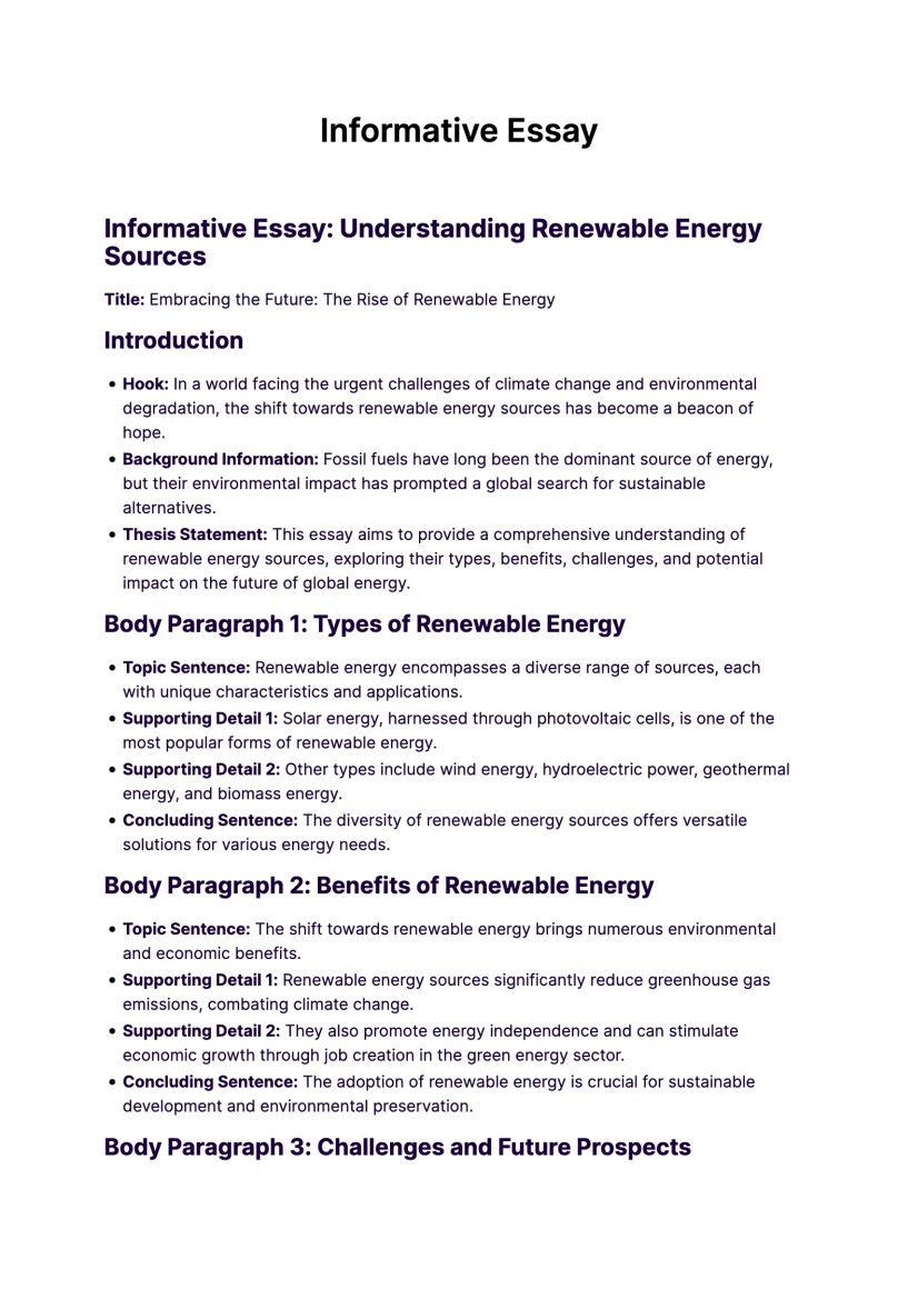 25 Informative Essay Examples To Download 25 Informative Essay Examples To Download