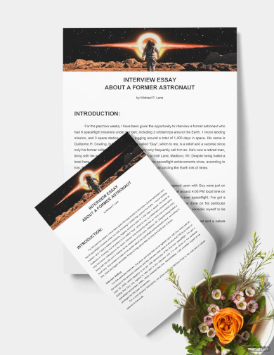 Interview Essay - 11+ Examples, Format, Pdf | Examples