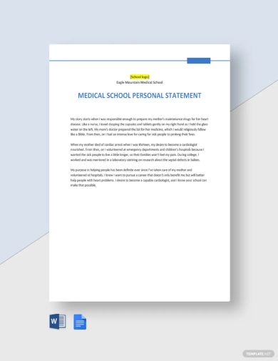 Medical Statement - 9+ Examples, Format, Pdf | Examples