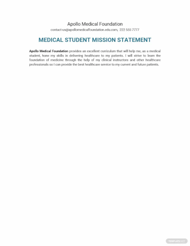 Medical Statement - 9+ Examples, Format, Pdf | Examples