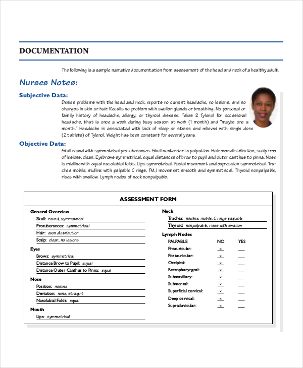 Nursing Note Examples Format Pdf Examples