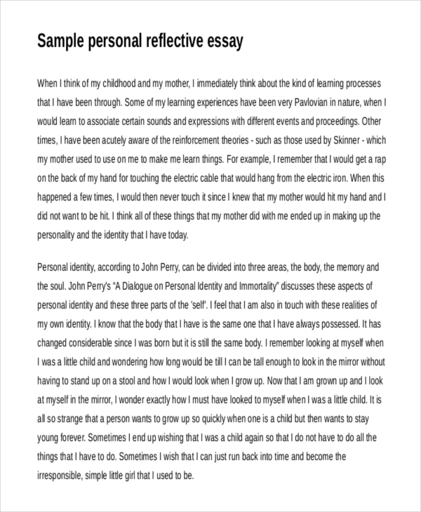 Personal Essay - 10+ Examples, Format, Pdf | Examples