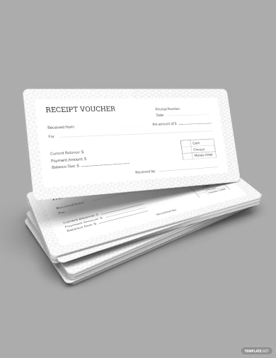 Receipt Voucher - 8+ Examples, Format, Pdf | Examples