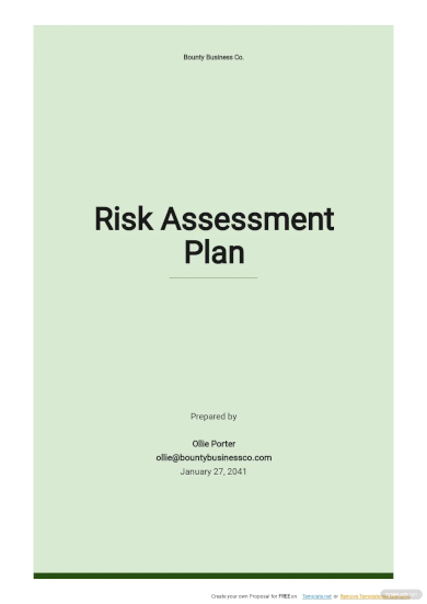 Risk Assessment Examples - 45+ in PDF | DOC | Examples