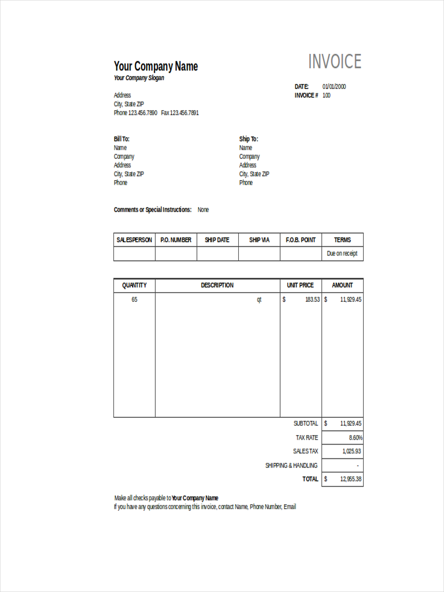 Free 12 Sales Receipt Examples Samples In Google Docs Google Free 