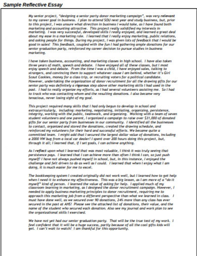Example Of A Reflection Paper On An Interview Http Www People Ku Edu Tkrieshok Epsy888 Mi 