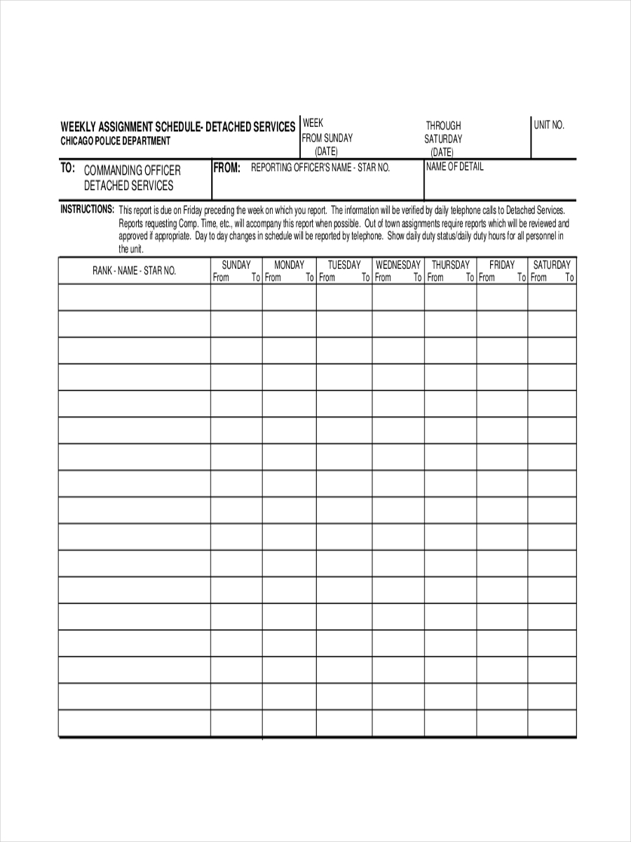 Assignment Schedule 8 Examples Format Pdf Examples