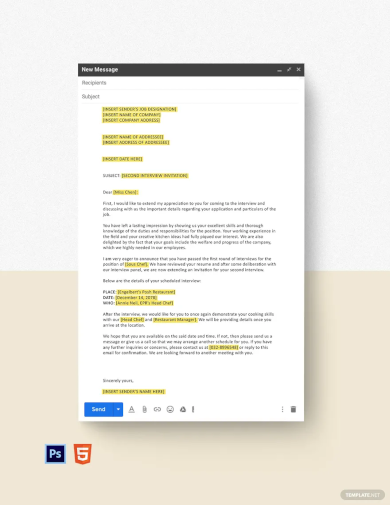 Interview Email - 22+ Examples, Format, Pdf | Examples