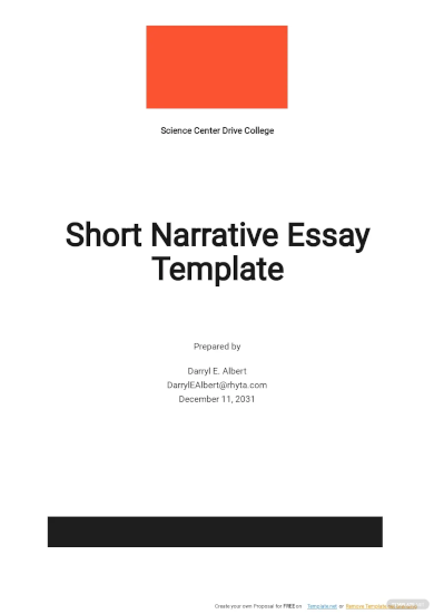 Short Essay - 7+ Examples, Format, Pdf | Examples