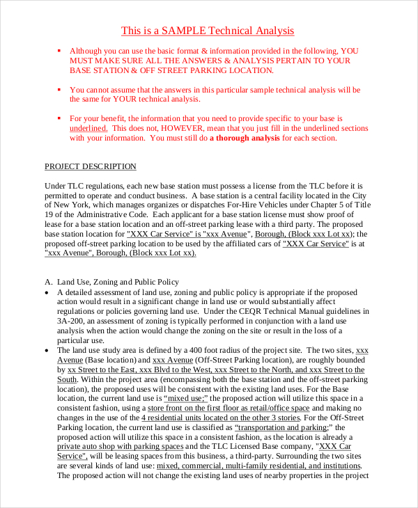 FREE 27+ Free Analysis Examples & Samples in PDF | DOC | Excel | Examples