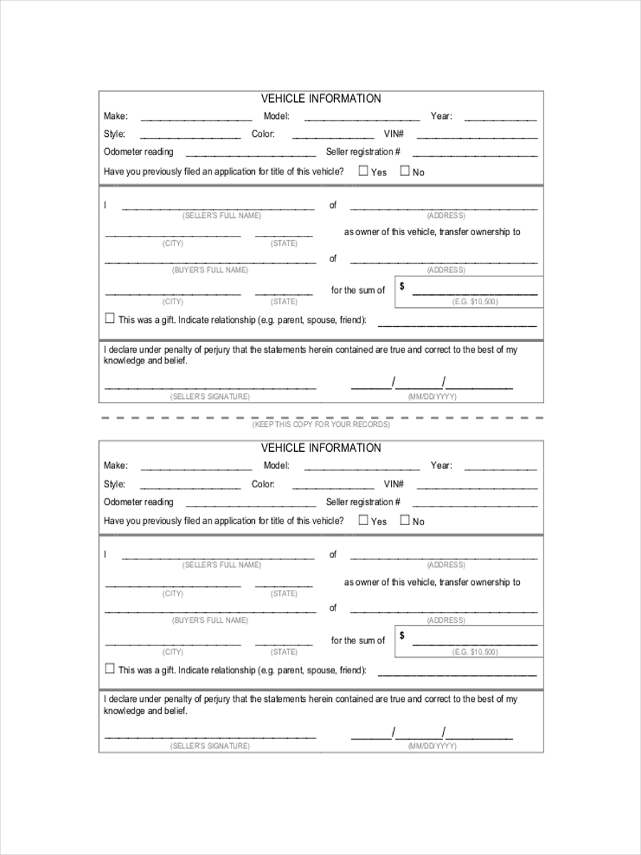 Transfer Receipt - 5+ Examples, Format, How to Make, Pdf