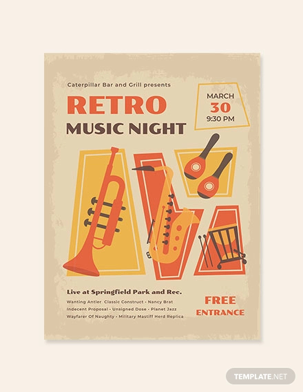 Vintage Poster Design - 34+ Examples, Format, Pdf | Examples