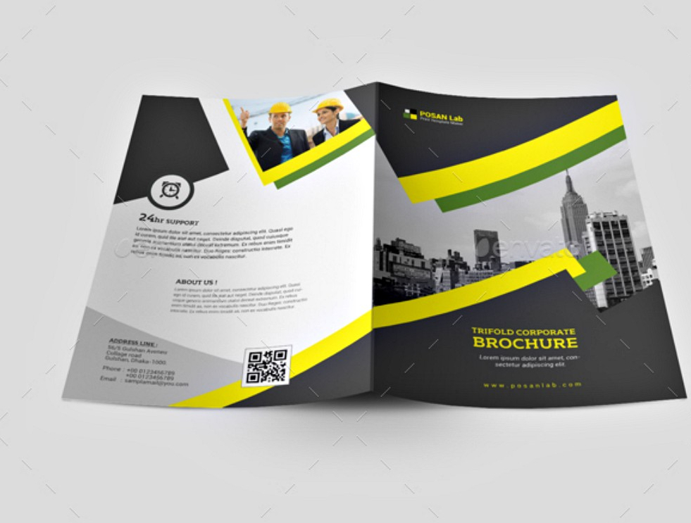 Bi Fold Brochure Indesign Template Free