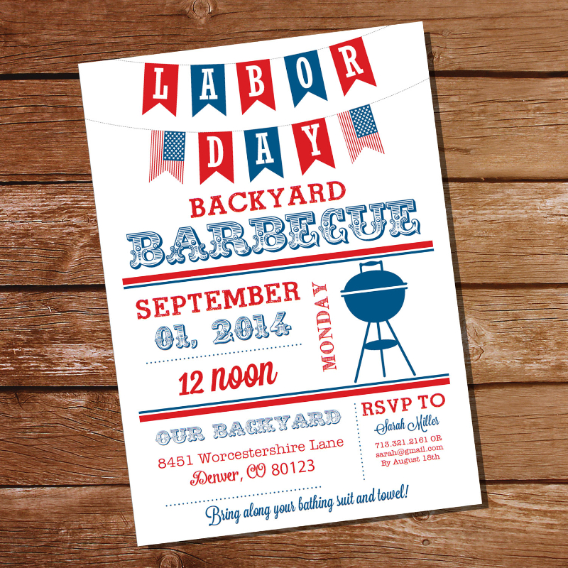 FREE 7 Labor Day Invitations In PSD AI EPS Vector Examples