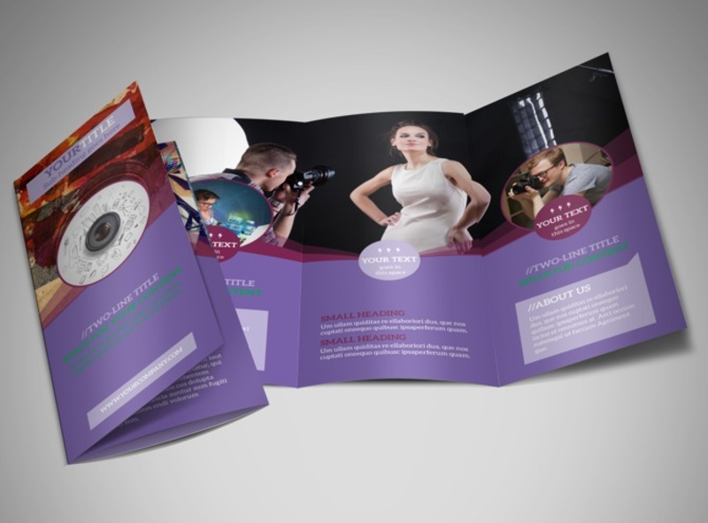 Photography Brochure - 18+ Examples, Illustrator, InDesign , Word ...
