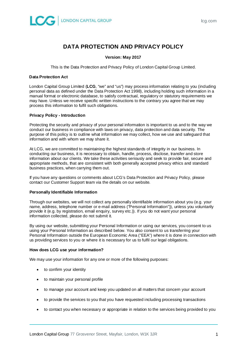 Privacy Policy - 18+ Examples, Format, Pdf | Examples