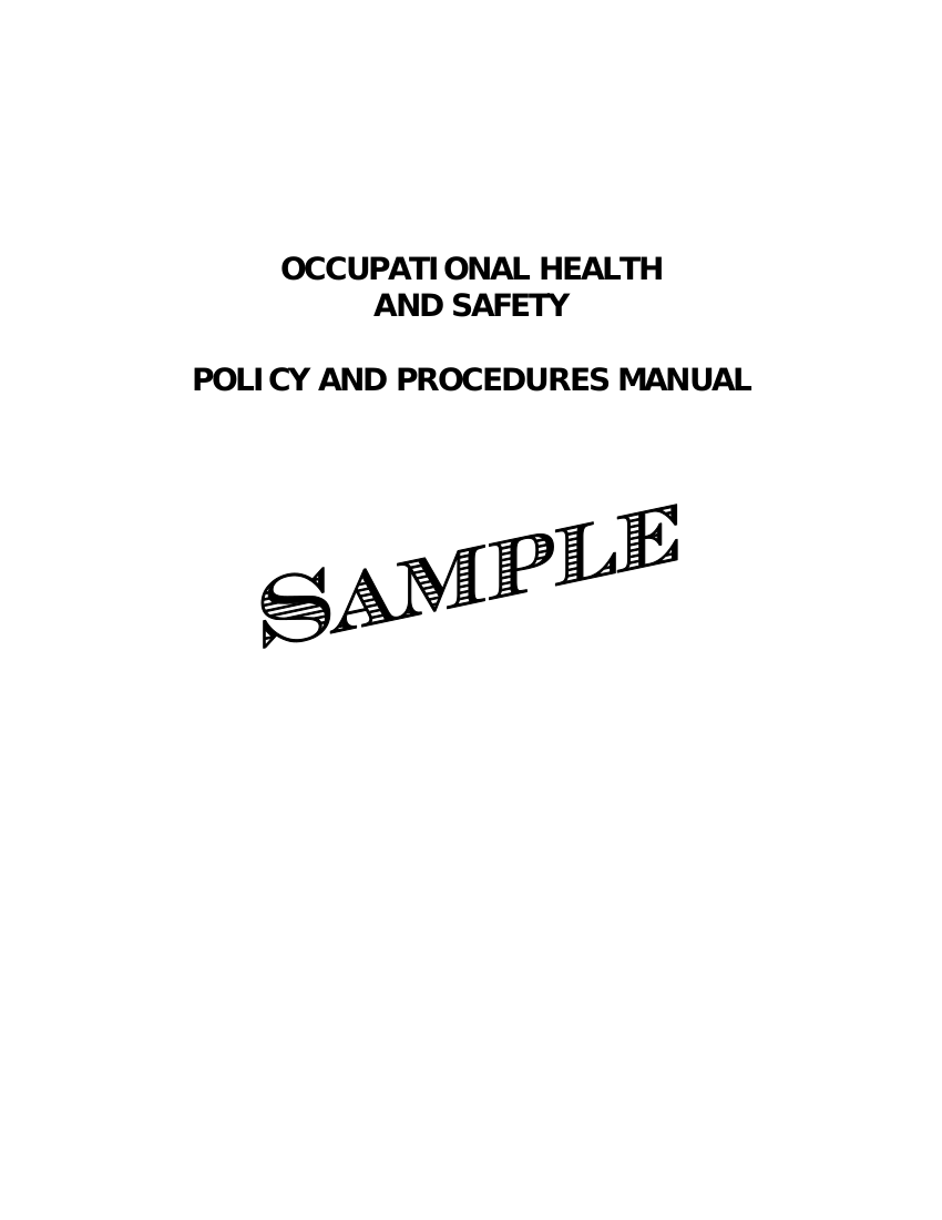 HealthSafety Policy - 23+ Examples, Format, Pdf | Examples