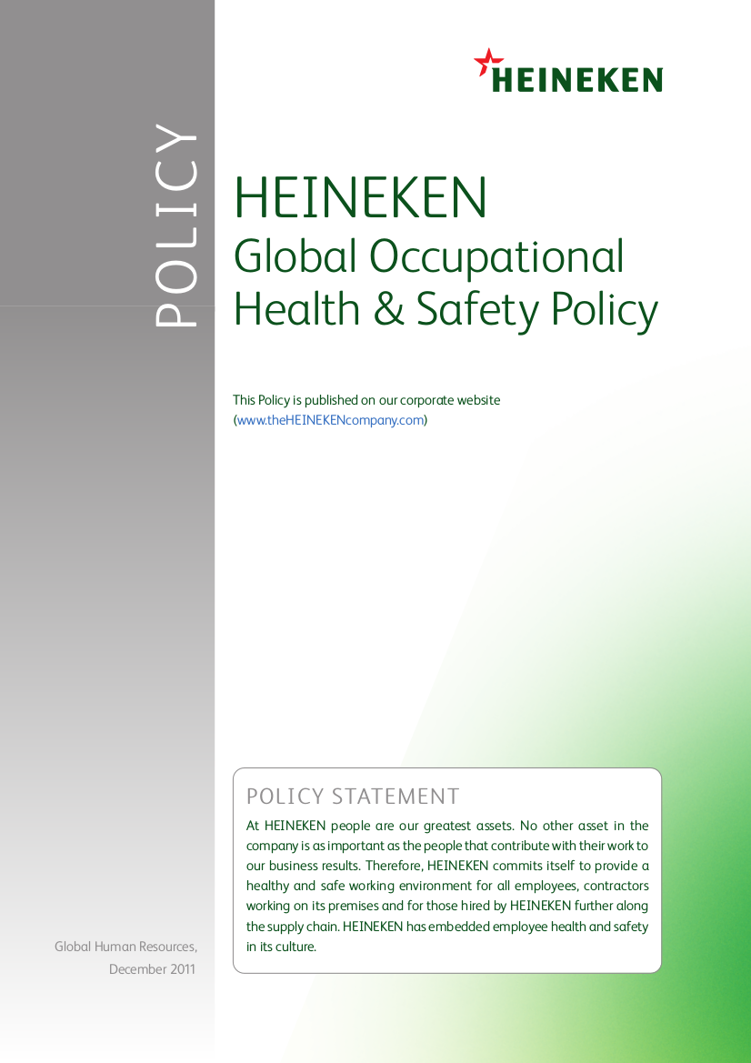 HealthSafety Policy - 23+ Examples, Format, Pdf | Examples