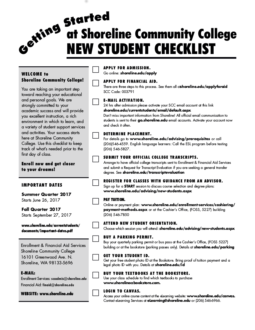 Checklist for Students - 21+ Examples, Format, Pdf | Examples