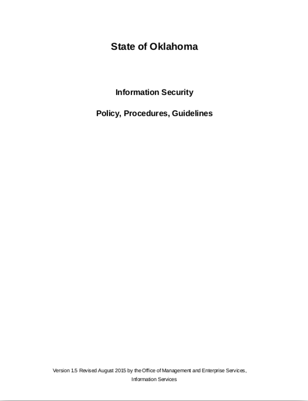 Security Policy - 16+ Examples, Format, Pdf | Examples