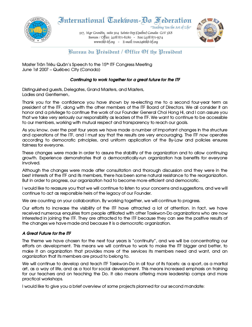 Acceptance Speech Sample For Students Master Of Template Document
