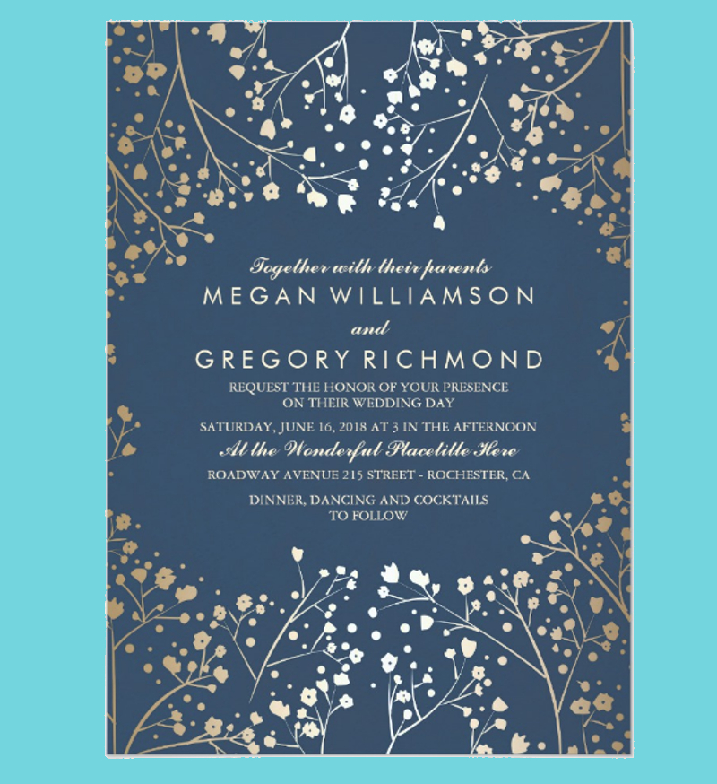 Modern Wedding Invitation - 23+ Examples, Format, Pdf | Examples