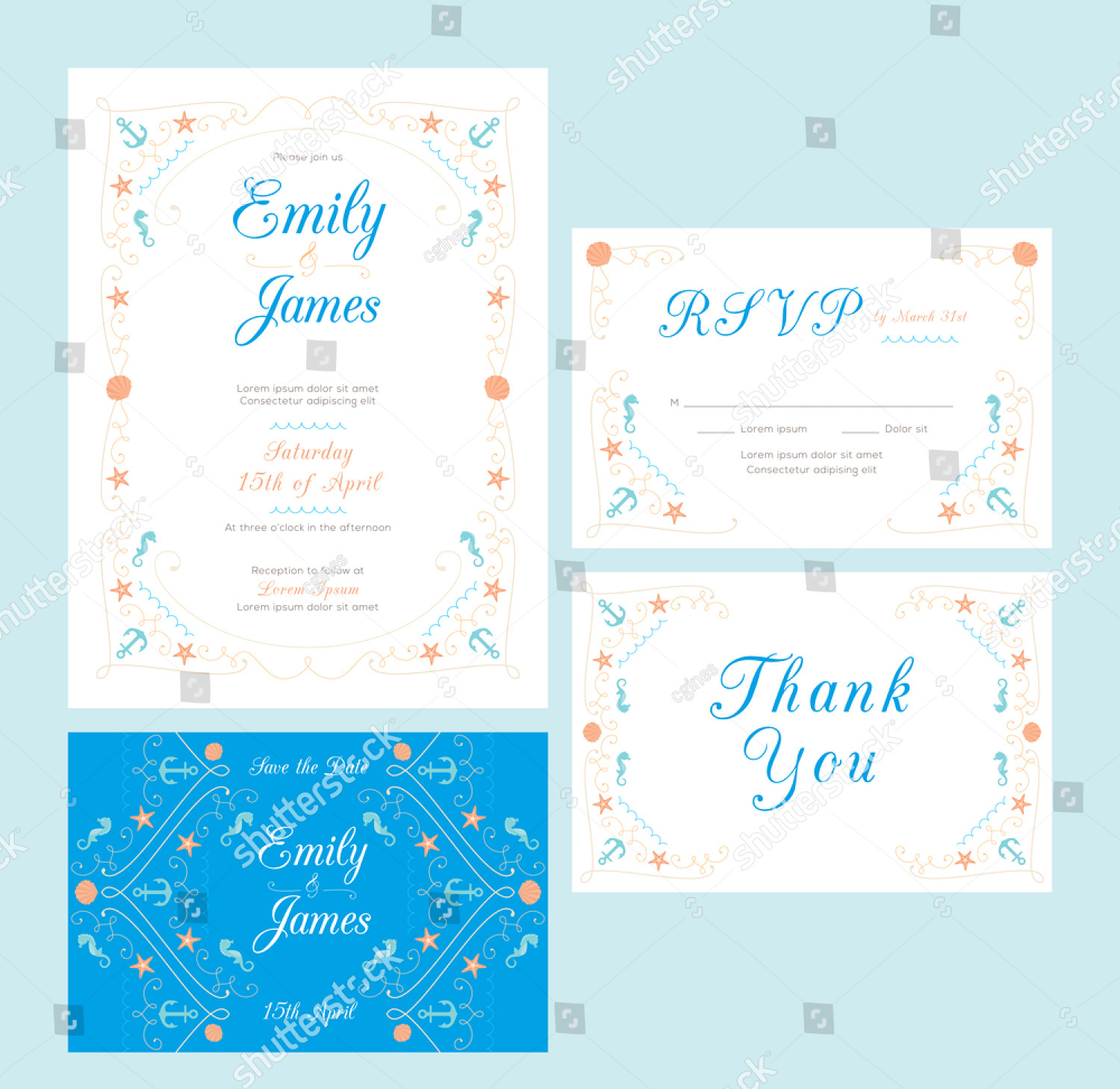 Beach Wedding Invitation - 15+ Examples, Format, Pdf | Examples