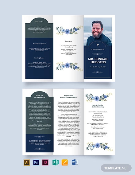 Funeral Brochure - 32+ Examples, Format, Pdf | Examples