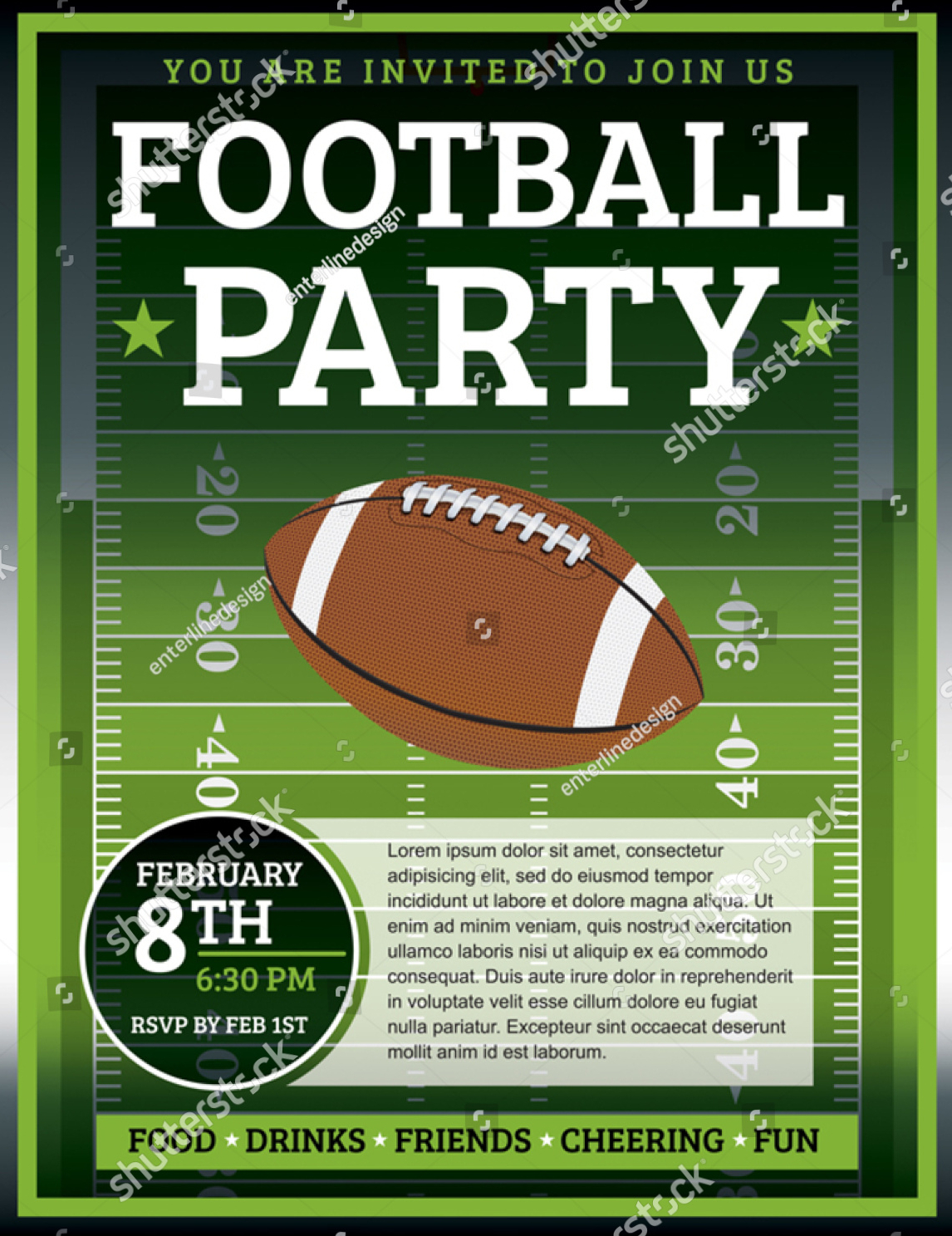 College Party Invitation - 15+ Examples, Format, Pdf | Examples