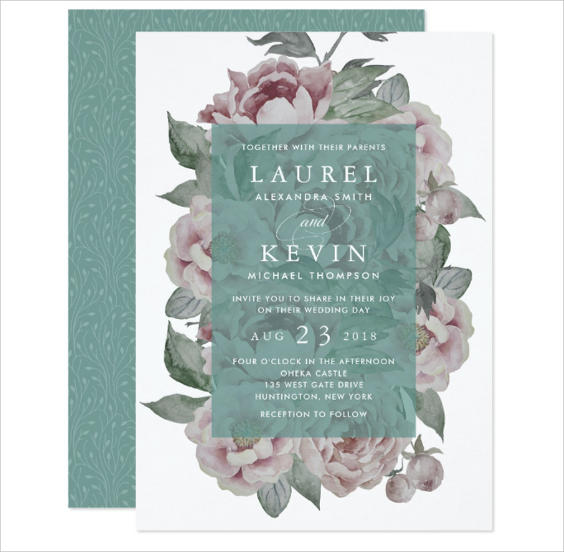 Garden Wedding Invitation - 15+ Examples, How to Make, Tips