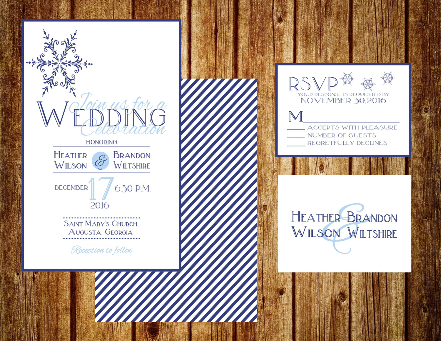 Snow Wedding Invitation - 14+ Examples, How to Design