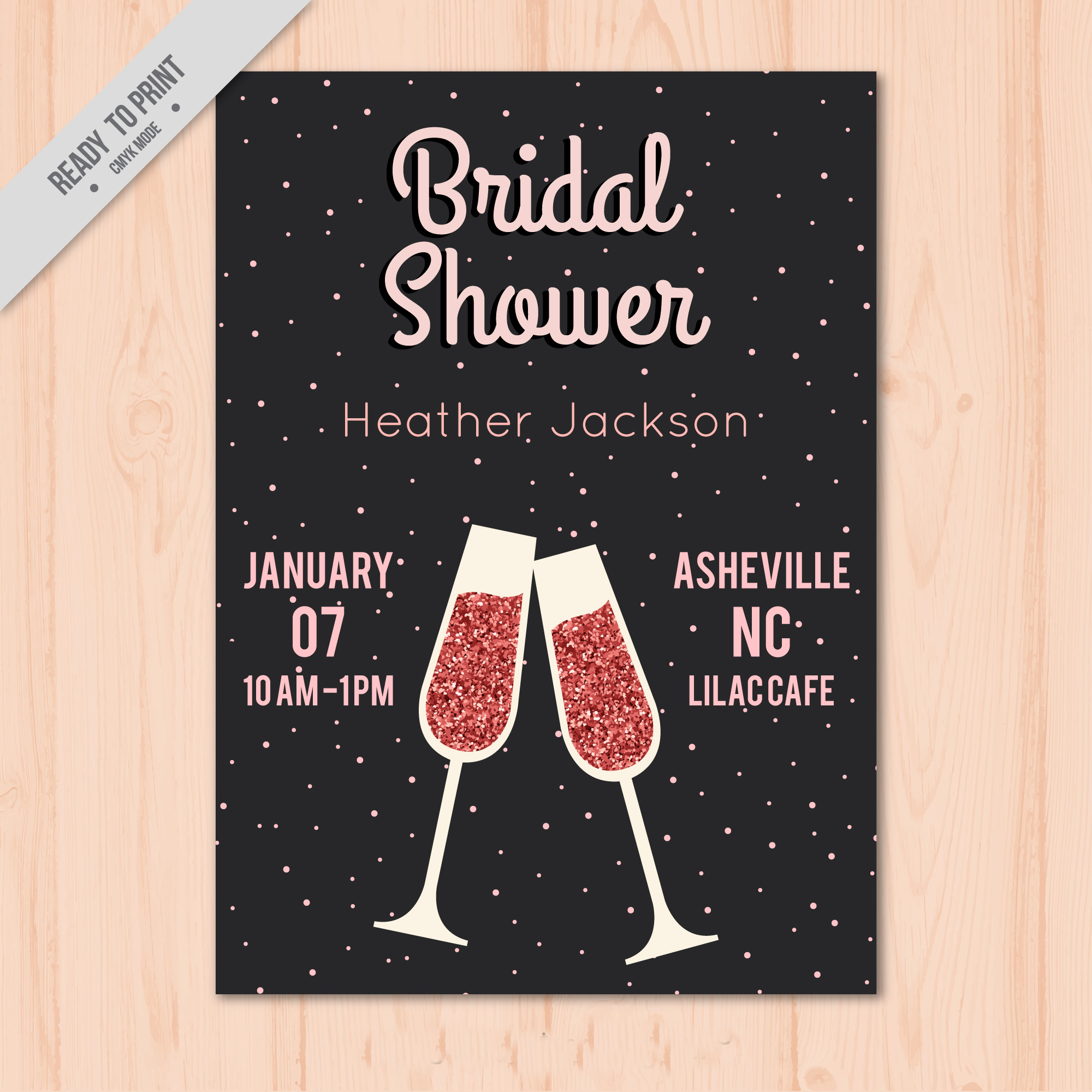 22 Bachelorette Party Invitation Examples In Publisher Word PSD 