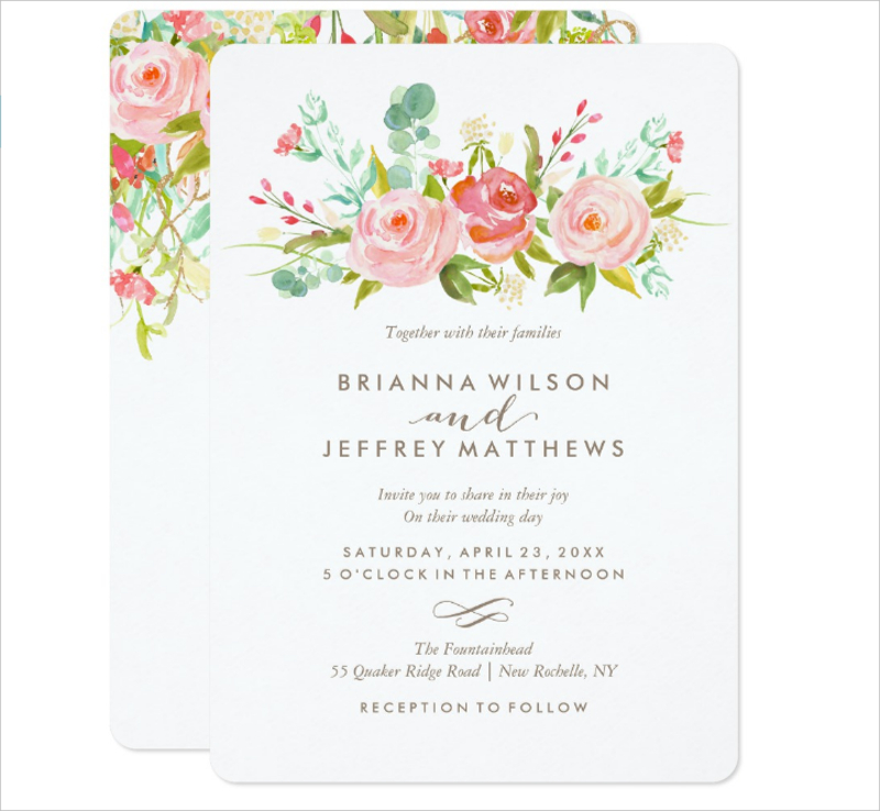 Garden Wedding Invitation - 15+ Examples, How to Make, Tips